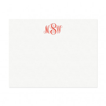 Classic Monogram Stationery | Letterpress greeting cards, paper goods ...